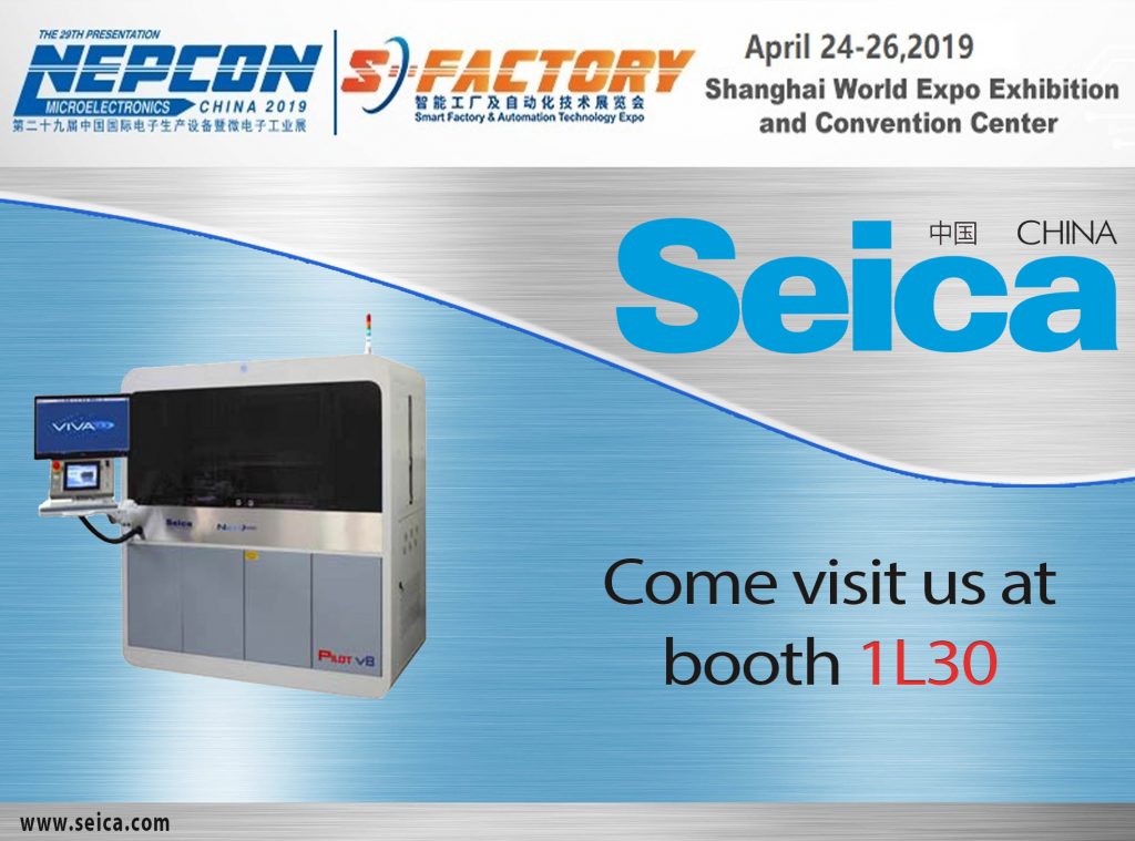 Seica at Nepcon China 2019, Booth 1L30 - Automatic Test Equipment ...