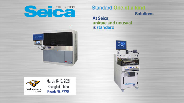 Seica China attends Productronica 2021 in Shanghai