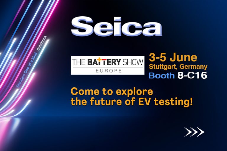 Seica at The Battery Show Europe – Booth 8-C16 - Automatic Test ...